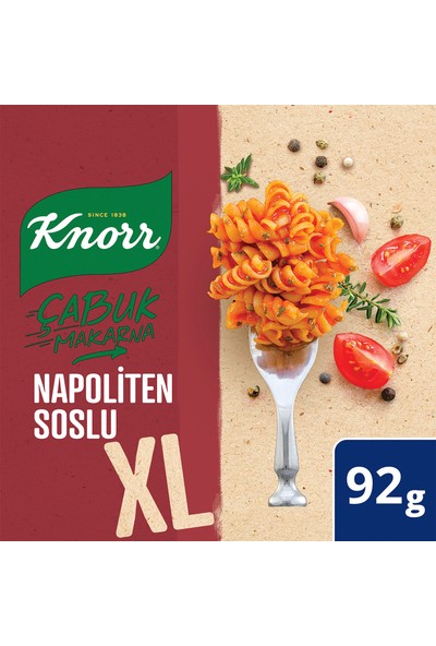 NOKnorr Çabuk Makarna Xl Napoliten Soslu