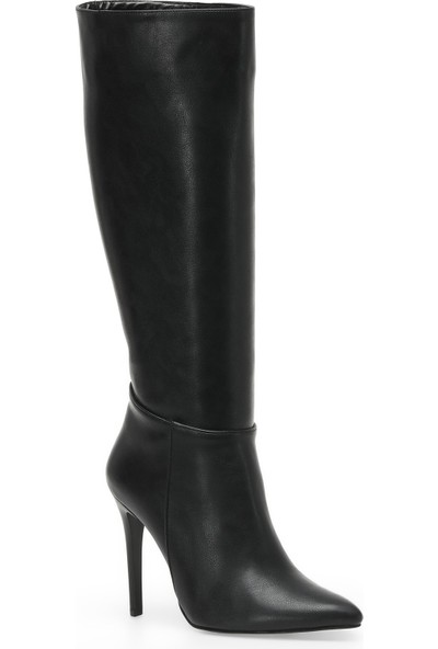 Lumberjack Luna 2pr Siyah Kadın Topuklu Çizme