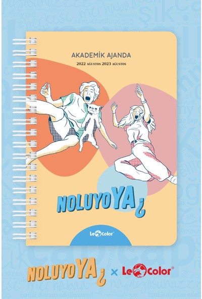 Le Color Noluyo Ya? Akademik Ajanda 17X24 Spiralli 22/23 Bej Le Color Noluyo Ya? Akademik Ajanda 17X24 Spiralli 22/23 Bej