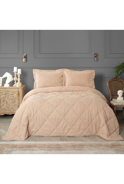 Karaca Home Glaze Bej Private Çift Kişilik Comfort Set Karaca Home Glaze Bej Private Çift Kişilik Comfort Set