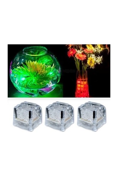 LED Işıklı Buz Küpleri 1 Adet
