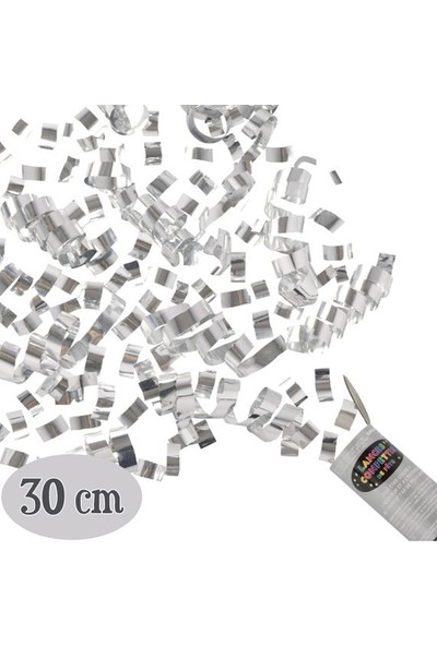 Uray Toptan Gümüş Renk Konfeti 30 cm