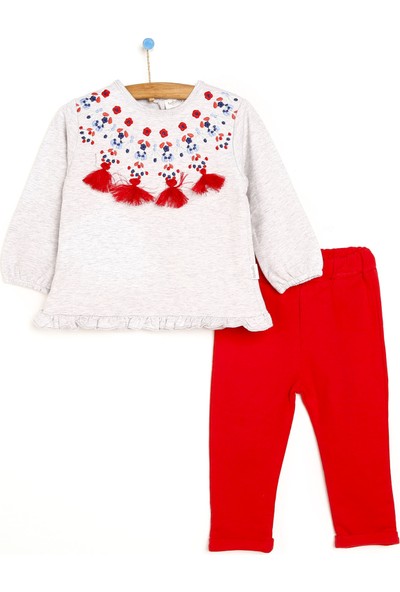 Bebetto Hearty Kız Bebek Eşofman Takımı