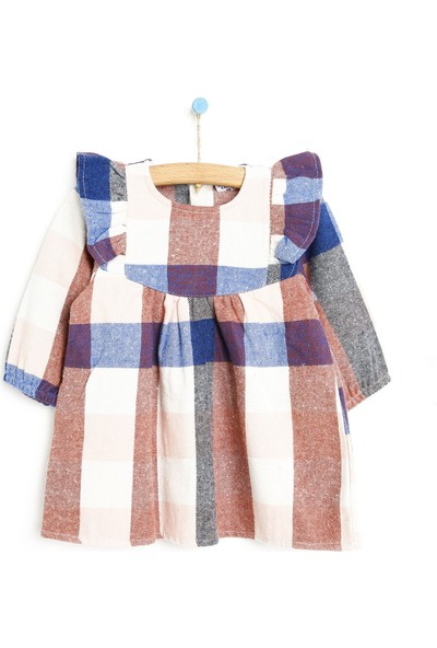 Hello Baby Basic Kız Bebek Fırfırlı Elbise