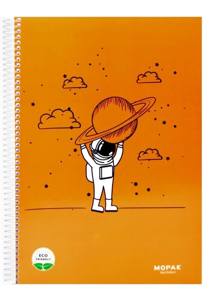 Mopak A4 96 Yaprak Karton Kapak Spiralli Defter Çizgisiz Mopak A4 96 Yaprak Karton Kapak Spiralli Defter Çizgisiz