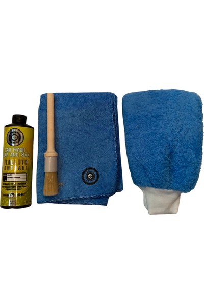 Bella Car Care Oto Detay Temizlik Yıkama ve Parlatma Süper 4'lü Set