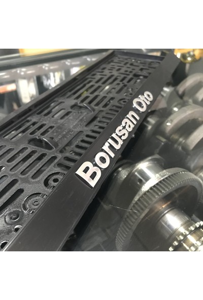 BMG Bmw Borusan Oto Ön ve Arka Plakalık