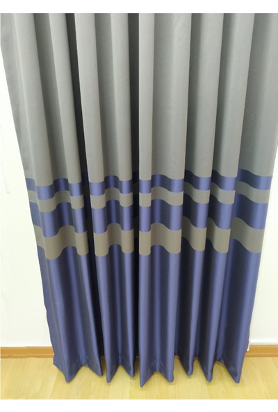 Lacivert Pano Fon Perde Salonlar Için Sık Pile Pano Fon Perde Lacivert Pano Fon Perde Salonlar Için Sık Pile Pano Fon Perde