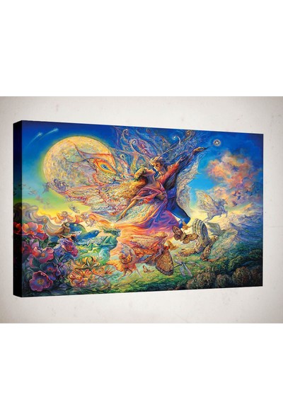 Kanvas - 50X70 cm - Fantastik Lar - 72