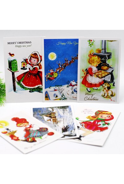 Bimotif Kartpostal, Yılbaşı 6 Adet