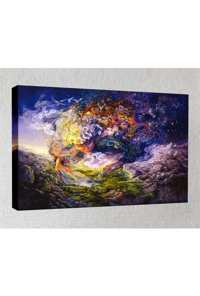 Kanvas - 30X40 cm - Fantastik Lar - 68 Kanvas - 30X40 cm - Fantastik Lar - 68