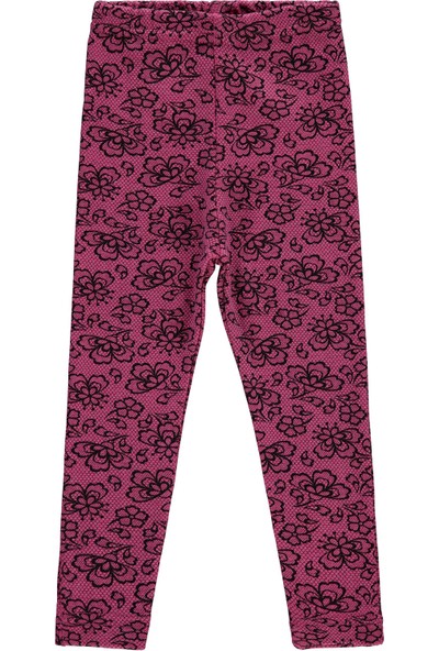 Civil Girls Kız Çocuk Tayt 2-5 Yaş Gül Kurusu