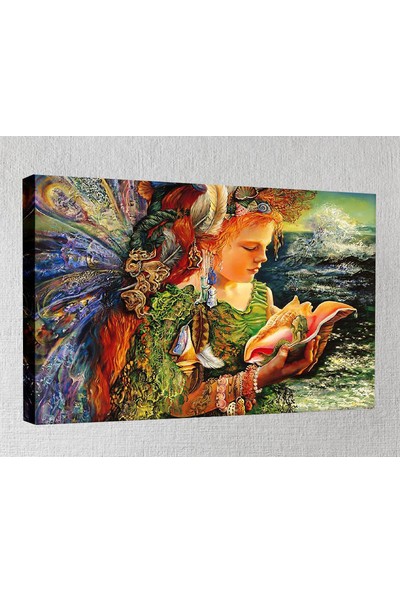 Kanvas - 35X50 cm - Fantastik Lar - F22