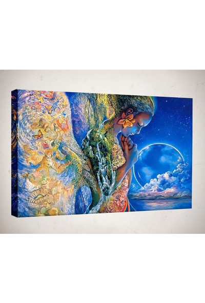 Kanvas - 40X60 cm - Fantastik Lar - 18 Kanvas - 40X60 cm - Fantastik Lar - 18