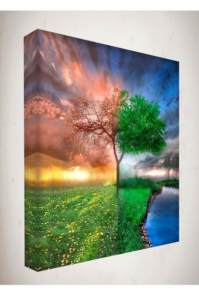 Kanvas - 30X40 cm - Ağaç- AGC030 Kanvas - 30X40 cm - Ağaç- AGC030