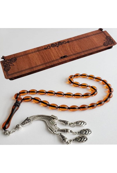 Hediyelik Toz Kehribar Tesbih