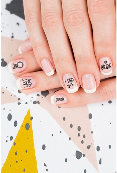 My Party Ready Bride To Be Geçici Tırnak Dövmesi Bekarlığa Veda My Party Ready Bride To Be Geçici Tırnak Dövmesi Bekarlığa Veda