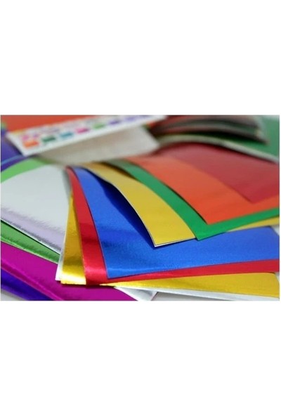 Sahra Metalik Fon Kartonu 50 x 70 cm - Karışık 5 Adet Sahra Metalik Fon Kartonu 50 x 70 cm - Karışık 5 Adet