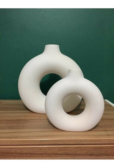 Linecraft 2'li Halka Vazo Bohem Linecraft 2'li Halka Vazo Bohem