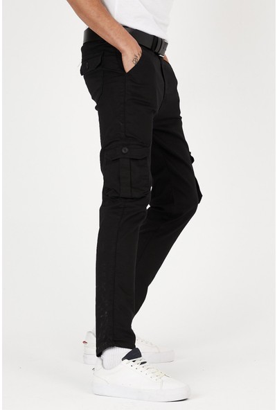 Lulu Giyim Paçası Lastiksiz Kargo Pantolon