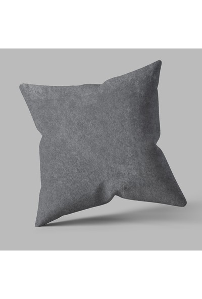 Cortibo Madrid Hareli Kırlent Kılıfı Gri