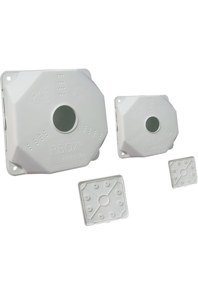 Ayfekam 50 Adet Wx9 Cctv Rbox Güvenlik Kamera Beyaz Buat + Kapağı Ayfekam 50 Adet Wx9 Cctv Rbox Güvenlik Kamera Beyaz Buat + Kapağı