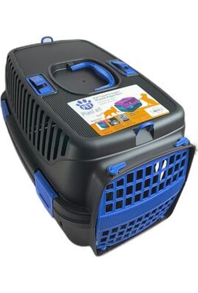 Plasart Plastart Plas Kedi Köpek Taşıma Çantası Bax Mavi