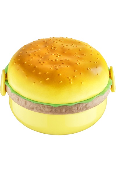Bee Home Yuvarlak Hamburger Beslenme Kabı Bee Home Yuvarlak Hamburger Beslenme Kabı