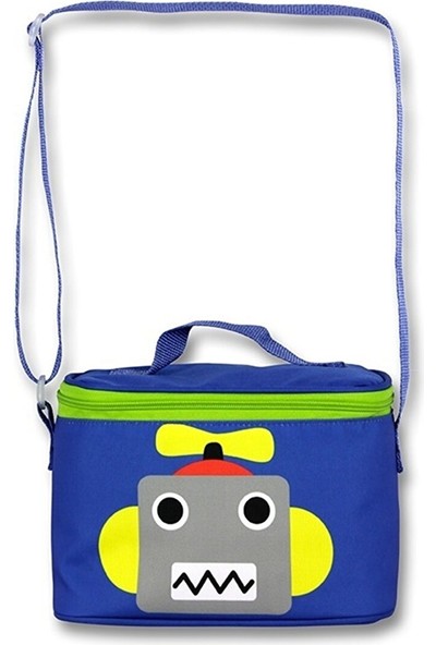 Magu Çocuk Robot Desenli Termoslu Beslenme Çantası