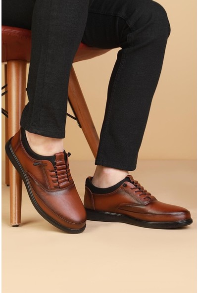 Deri Topuk Jelli Günlük Erkek Ayakkabı Deri Topuk Jelli Günlük Erkek Ayakkabı