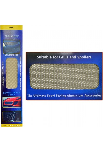 Sahler Panjur Teli Aluminyum Naturel 1 mt x 20 cm No: 3 Sahler Panjur Teli Aluminyum Naturel 1 mt x 20 cm No: 3