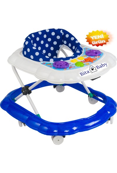Bita Baby Bebek Yürüteci (Oyuncak Barlı-6 Tekerlekli-Örümcek Model-Yerli Üretim-7 Renk Seçenekli) Bita Baby Bebek Yürüteci (Oyuncak Barlı-6 Tekerlekli-Örümcek Model-Yerli Üretim-7 Renk Seçenekli)