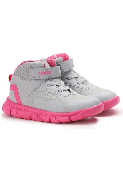 Vicco 946.22K.155 Nano Kız/erkek Çocuk Işıklı Bot Ayakkabı Gri - Fuşya Vicco 946.22K.155 Nano Kız/erkek Çocuk Işıklı Bot Ayakkabı Gri - Fuşya