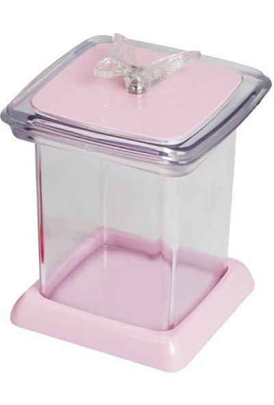 EW's Kitchenware Akrilik Pembe Küçük Kavanoz EW's Kitchenware Akrilik Pembe Küçük Kavanoz