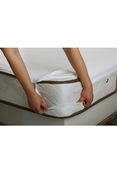 Do&Goo Pamuk Sıvı Geçirmez 4 Köşeli Lastikli Yatak Alezi Ped