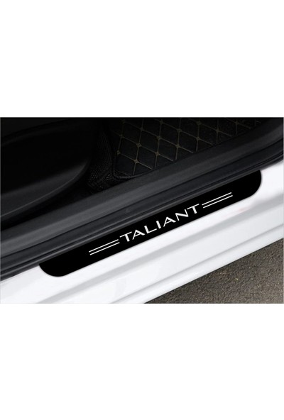 Gri Grafik Renault Taliant Lazer Baskılı Plastik Üniversal Kapı Eşiği 4'lü Oto Aksesuar Gri Grafik Renault Taliant Lazer Baskılı Plastik Üniversal Kapı Eşiği 4'lü Oto Aksesuar