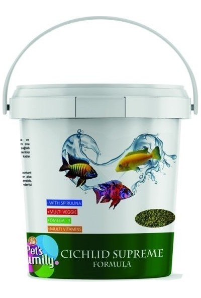 Pets Family Cichlid Supreme Formula 10L/3KG Pets Family Cichlid Supreme Formula 10L/3KG
