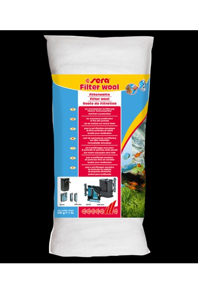 Sera Filter Wool - 500 gr Elyaf Sera Filter Wool - 500 gr Elyaf