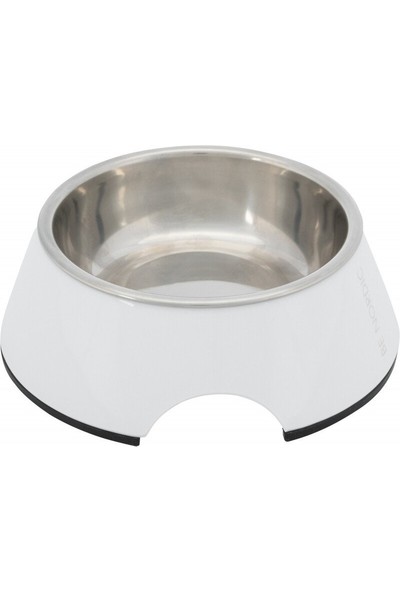 Trixie Köpek Mama ve Su Kabı Melamiv ve Çelik 0.2 Lt Beyaz
