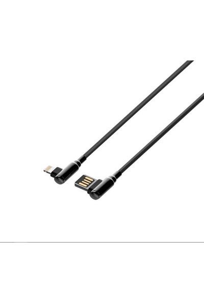 D-Mila Ldnıo Hızlı Şarj Kablosu 2 Metre Lightning -LS422 Gri D-Mila Ldnıo Hızlı Şarj Kablosu 2 Metre Lightning -LS422 Gri