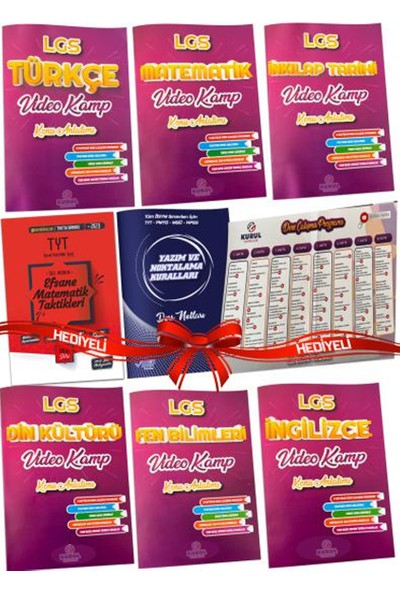 Kurul Yayıncılık LGS 2023 Kampı-Lgs Özel Hazırlık Seti (7+2) (Ciltli) Kurul Yayıncılık LGS 2023 Kampı-Lgs Özel Hazırlık Seti (7+2) (Ciltli)