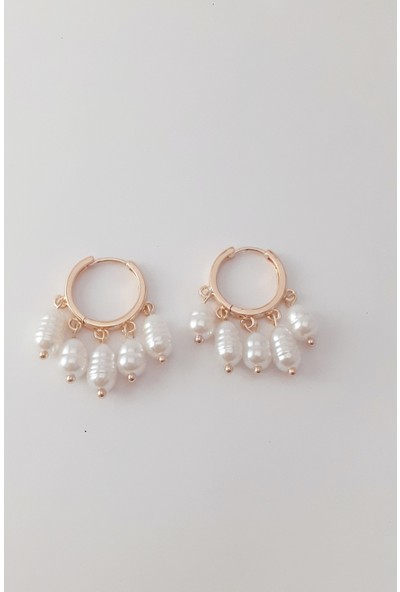 Viyan Altın Kaplama Çelik Küpe