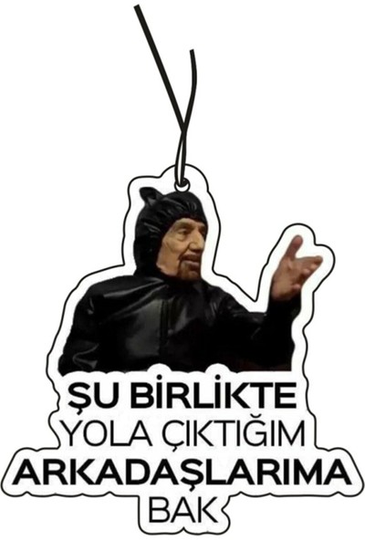 Jet Hızında Kolpaçino Sabri Abi Tasarımlı Dekoratif Otomobil Araç Kokusu Jet Hızında Kolpaçino Sabri Abi Tasarımlı Dekoratif Otomobil Araç Kokusu