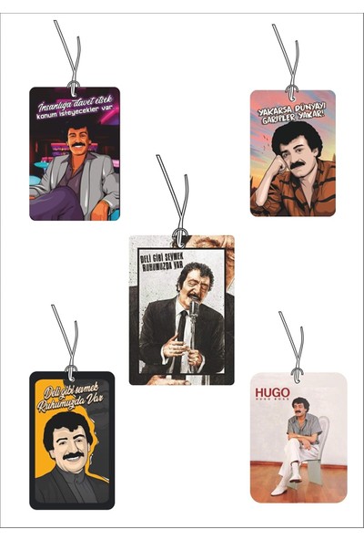 Jet Hızında Müslüm Gürses Baba Set Oto Kokusu 5'li Jet Hızında Müslüm Gürses Baba Set Oto Kokusu 5'li