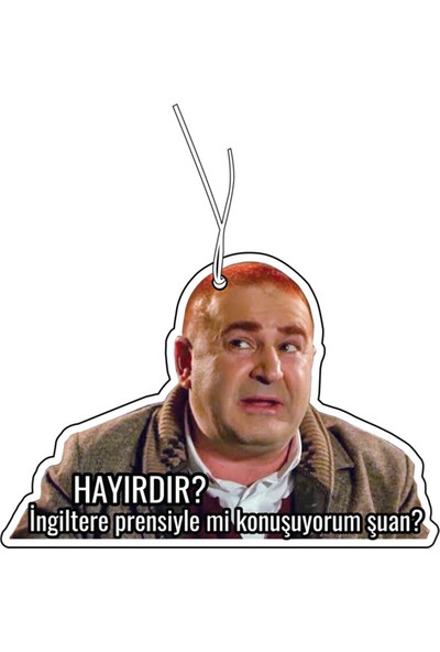 Jet Hızında Kolpaçino Özgür Ingiltere Prensi Tasarımlı Eğlenceli Dekoratif Oto Kokusu Jet Hızında Kolpaçino Özgür Ingiltere Prensi Tasarımlı Eğlenceli Dekoratif Oto Kokusu