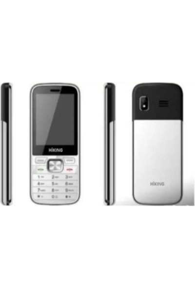 Hiking X9 Gümüş Tuşlu Cep Telefonu Çelik Kasa Distribitör Garantili Hiking X9 Gümüş Tuşlu Cep Telefonu Çelik Kasa Distribitör Garantili