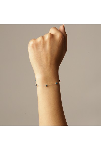 Yazar Mücevherat Nazar Boncuklu Bileklik Yazar Mücevherat Nazar Boncuklu Bileklik