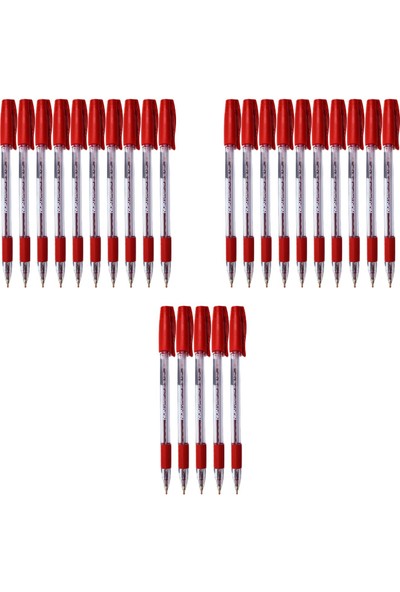 Noki Comfort Plus Ball Pen Kırmızı Tükenmez Kalem 0.7 mm 25 Li KUTU(CPBP080) Noki Comfort Plus Ball Pen Kırmızı Tükenmez Kalem 0.7 mm 25 Li KUTU(CPBP080)