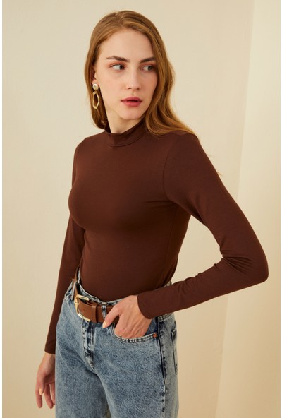 BiPantolon Kadın Acı Kahve Body