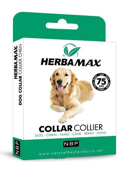 Herba Max Pire Dış Parazit Kene Tasması - 75 cm Herba Max Pire Dış Parazit Kene Tasması - 75 cm